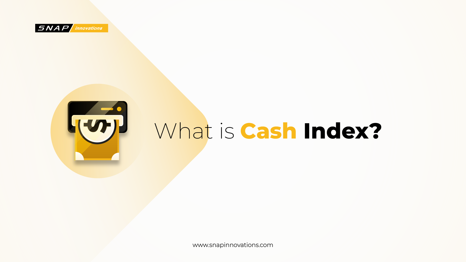 Cash Index: What It Is and Why It's Important? - Snap Innovations